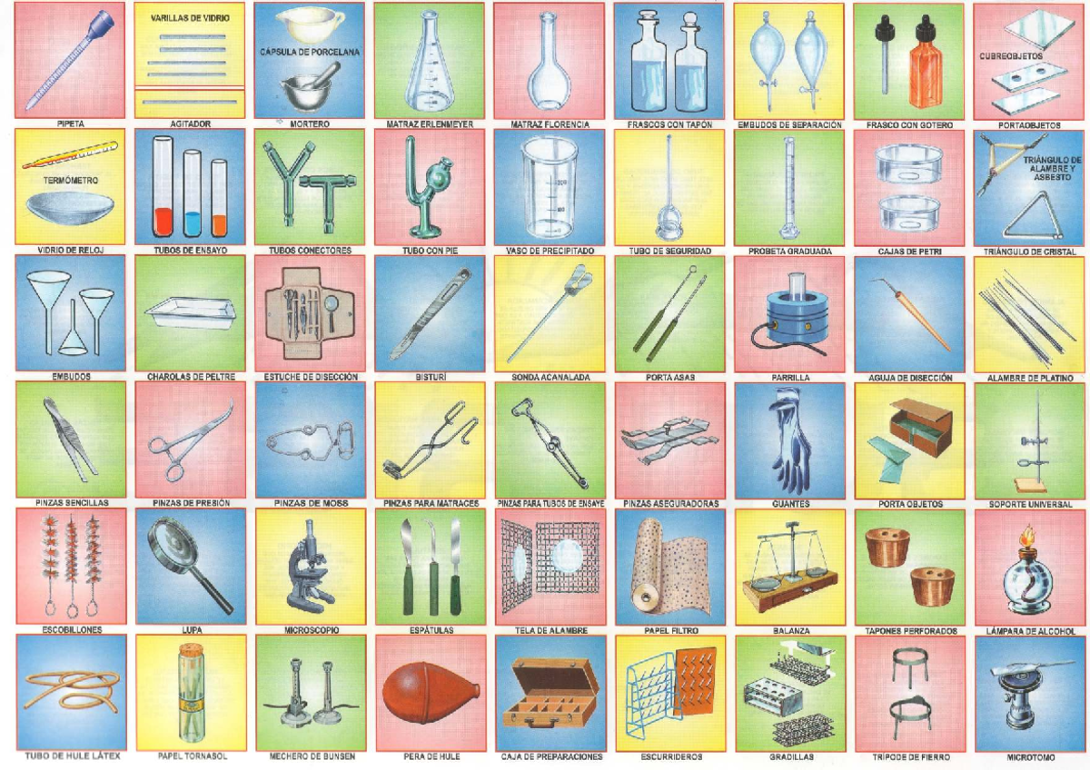 Instrumental de Laboratorio: Química, Física y Biología (Ciencias ...