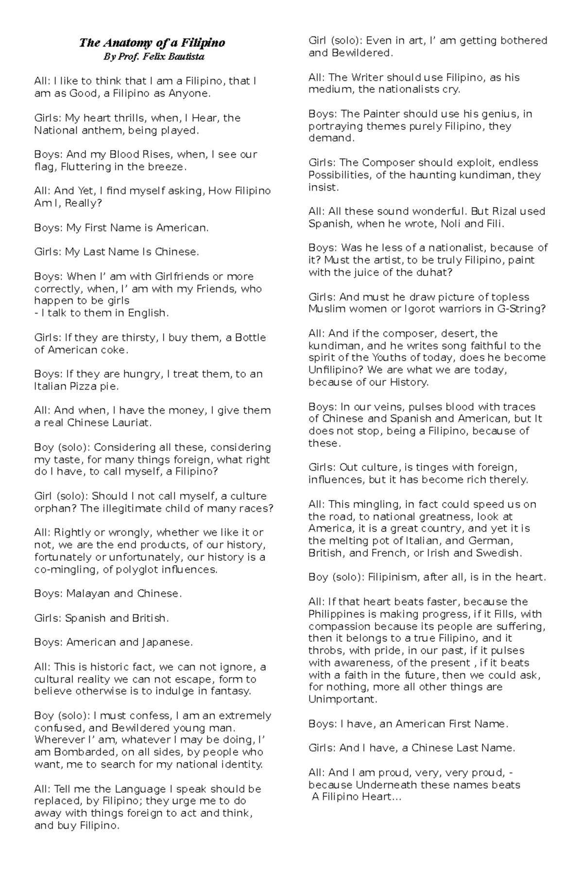 2021 Q2 PT2 OC Analysis of Filipino Identity and Culture - Studocu