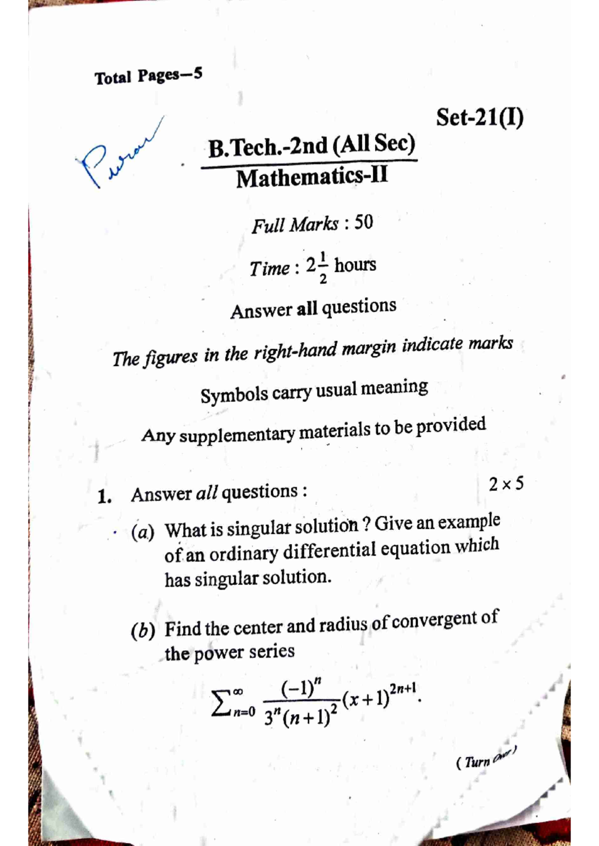 Phy Cycle All Subjects PYQ's + Basic Electrical Engineering PYQ's - Studocu