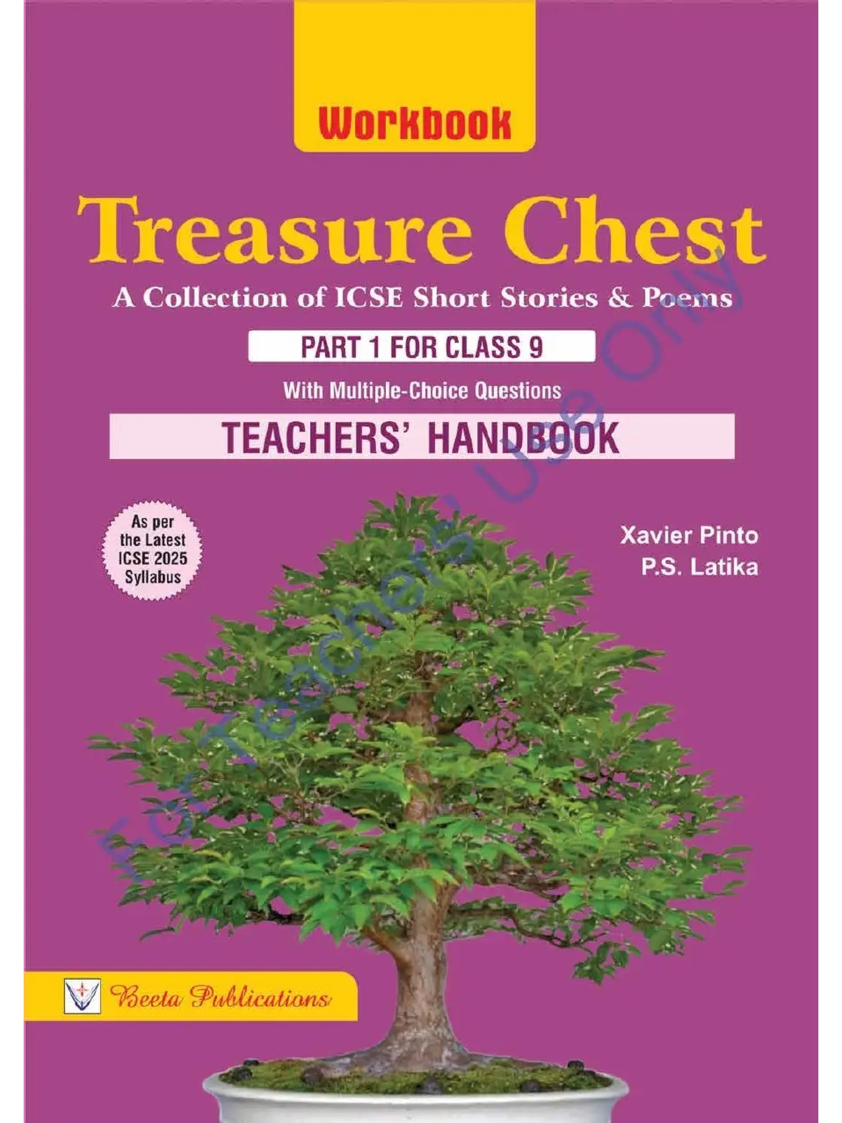 Treasure Chest: ICSE Short Stories & Poems Workbook for Class 9 - Studocu
