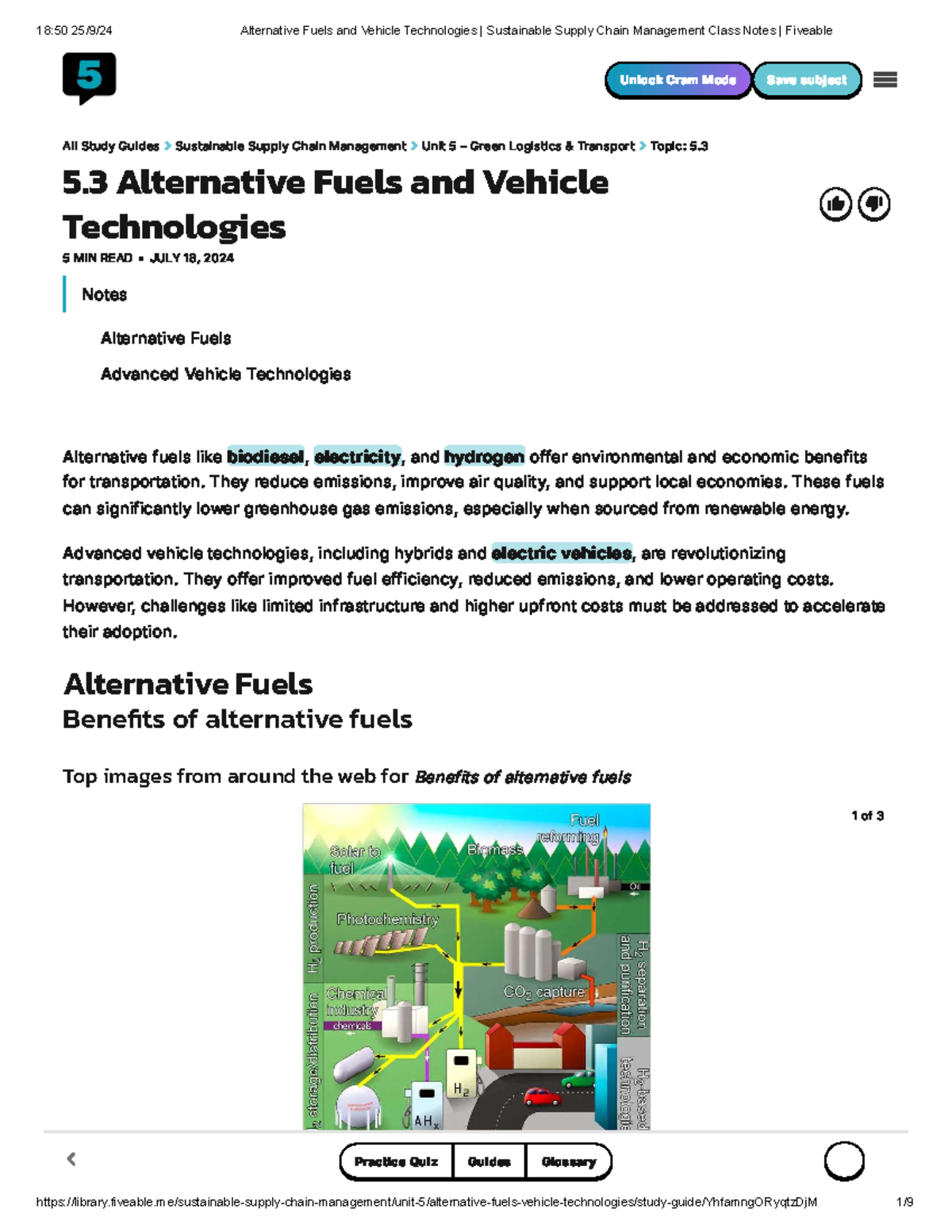 18:50 Sustainable Supply Chain Management Class Notes: Alternative ...