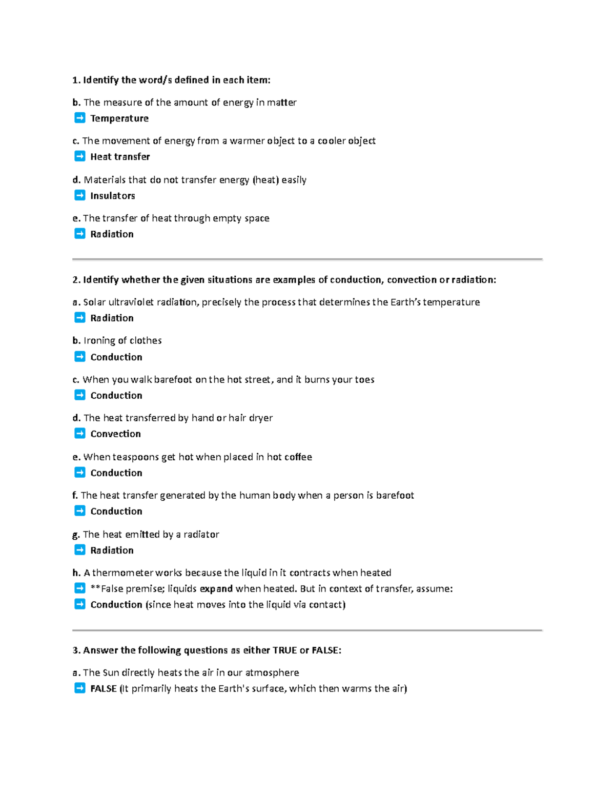 HEAT Transfer Concepts Review: Definitions & Examples - Studocu