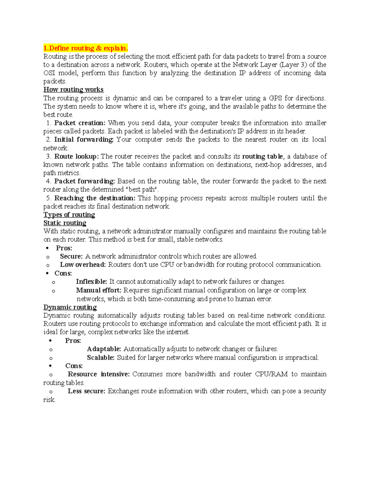 SET-2 - Data Structure: Routing, Email, and Reliable Data Transfer ...