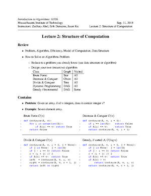 EECE 331 Final Exam Notes: Alternative Analysis of QuickSort - EECE 331 ...