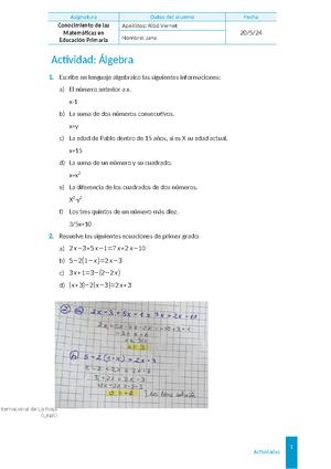 TEMA 4 - Tema 4 - Tema 4 Conocimiento de las Matemáticas en Educación Primaria Tema 4. El número ...