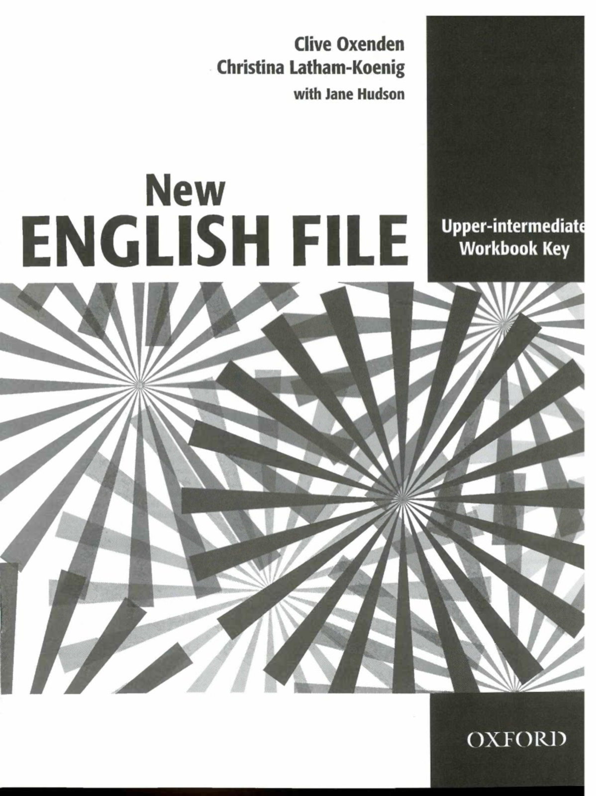 New English File Upper-Intermediate Workbook KEY & Entry Checker Guide ...