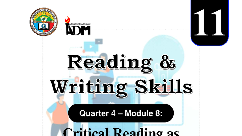 RWS 11 Q4 W2: Critical Reading and Reasoning Module - Studocu