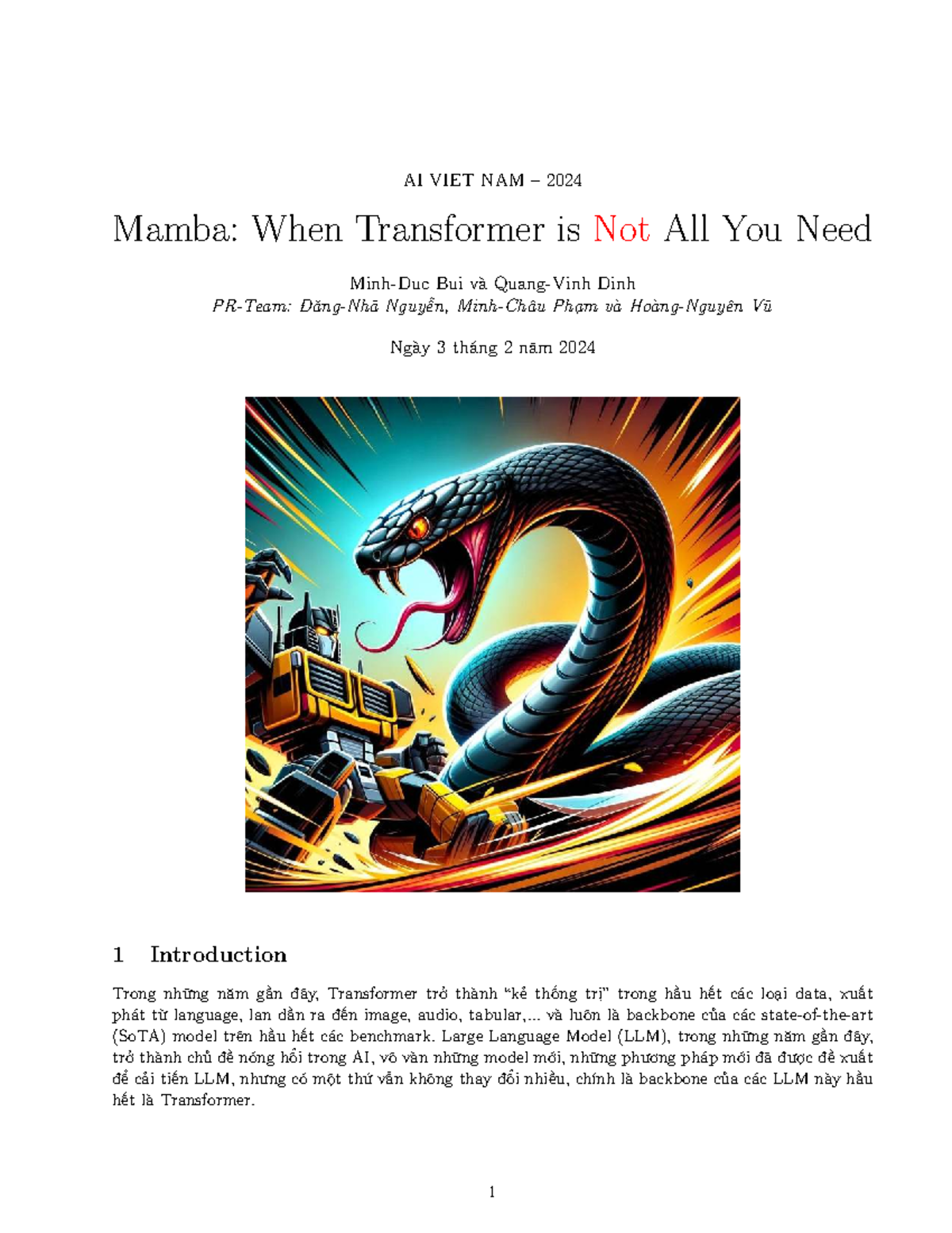 Mamba Model: Rethinking Sequential Learning Beyond Transformers - AIVN ...