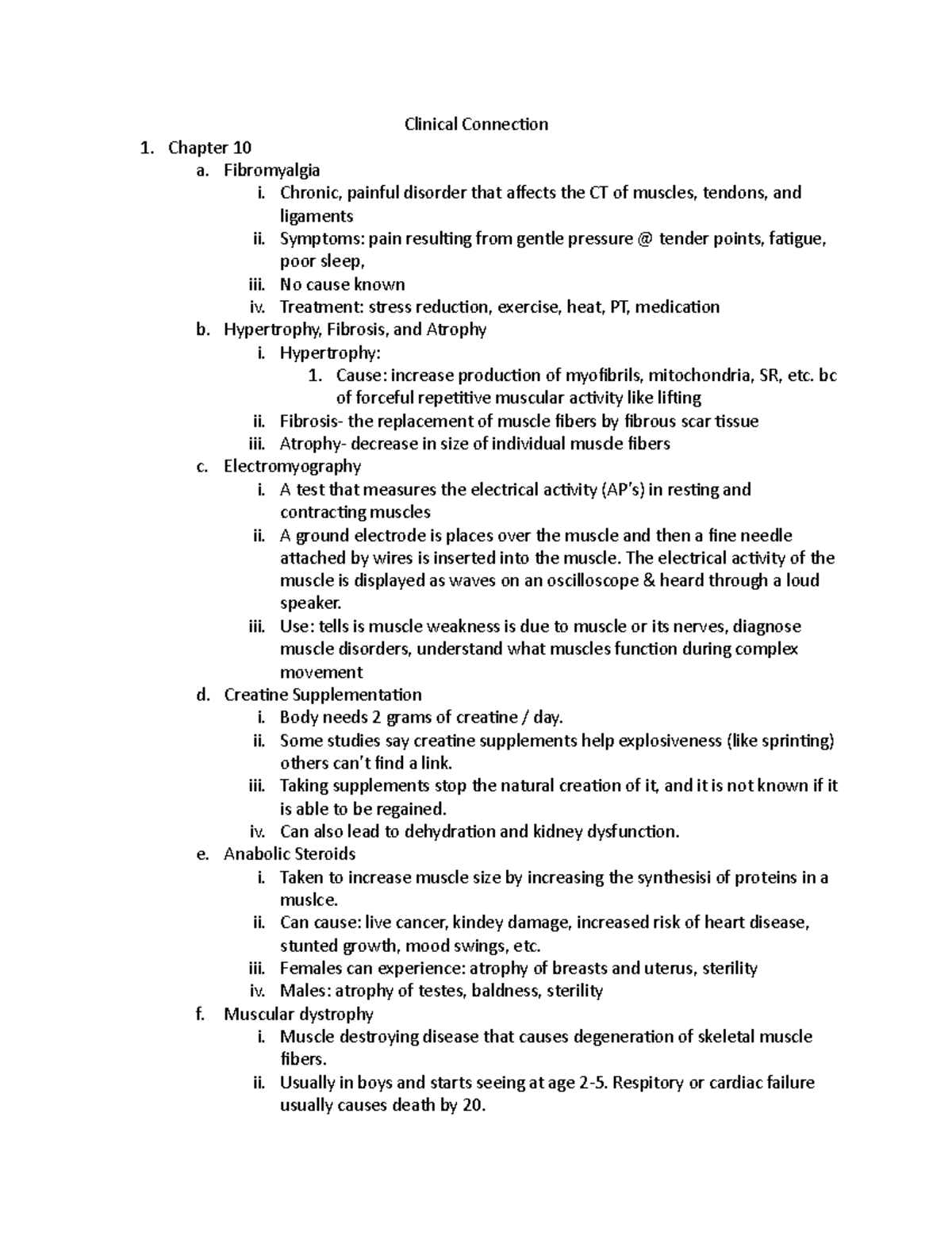 Clinical Connection- final - Clinical Connection Chapter 10 a ...