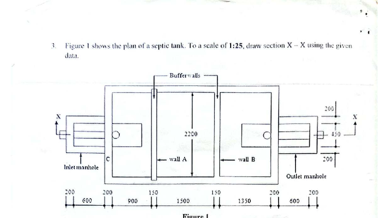 Septic Tank Design & Section Drawing (CS) - Studocu