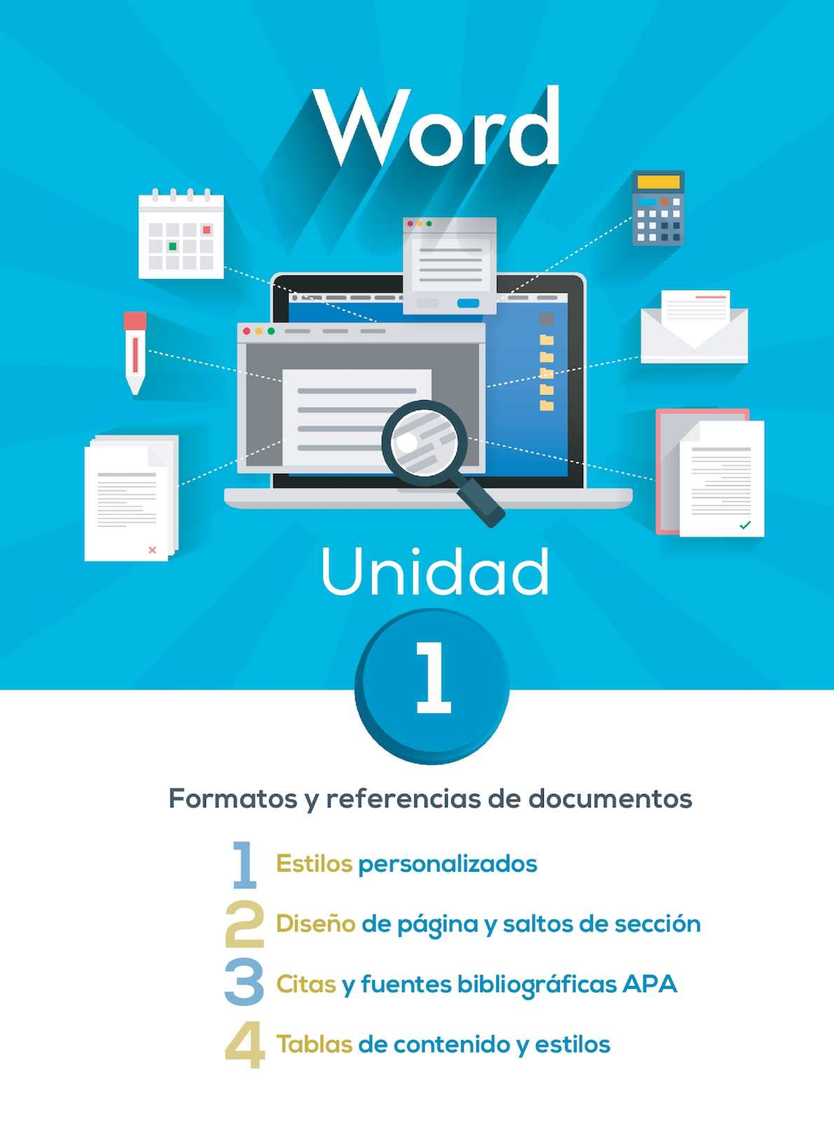 Calamo EDI04: Formatos y Referencias en Word 2013 - Unidad 1 - Studocu