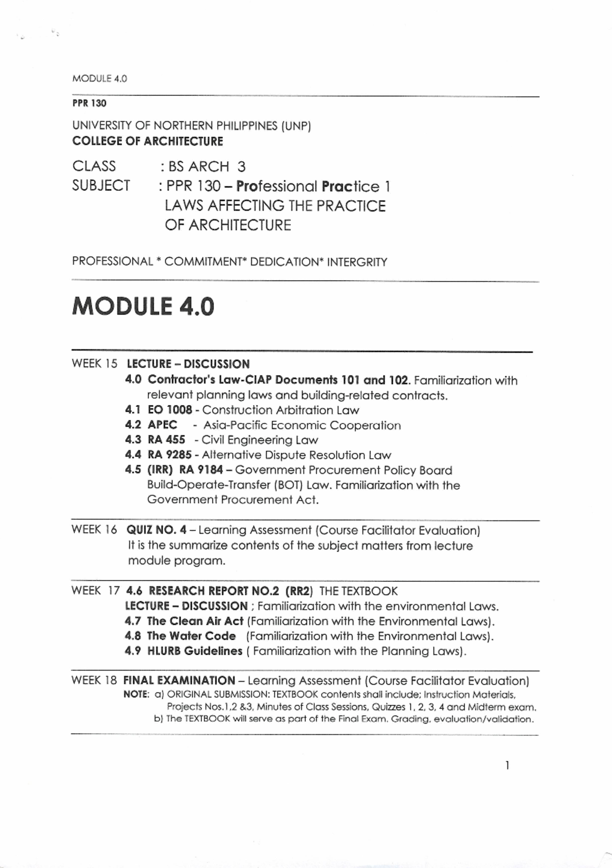 Module 4: Comprehensive Overview and Key Insights - Studocu