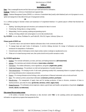 DBMS LAB Manual - SQL Commands There are five types of SQL commands ...