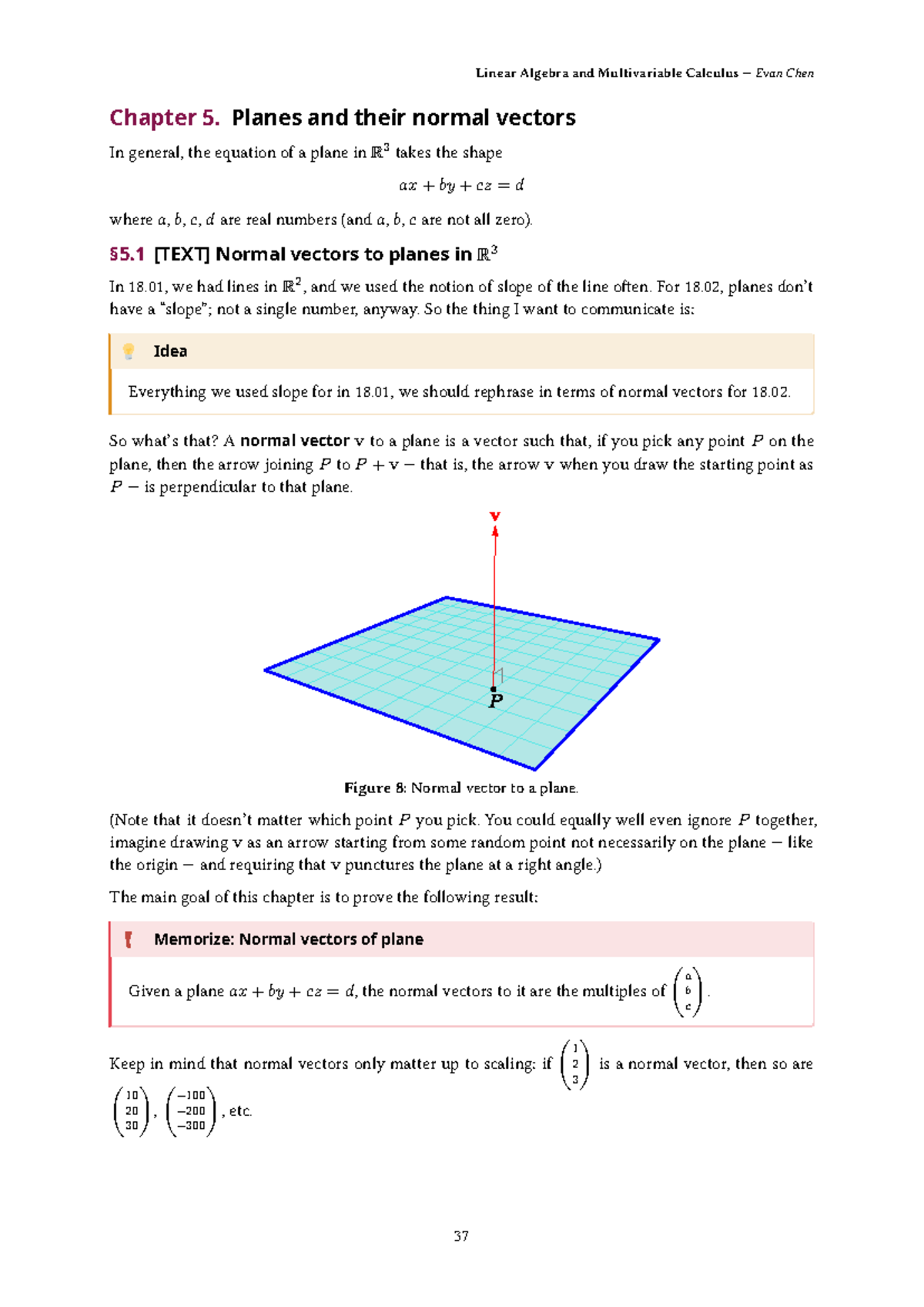 Linear Algebra & Multivariable Calculus 18.02: Chapter 5 Summary - Studocu