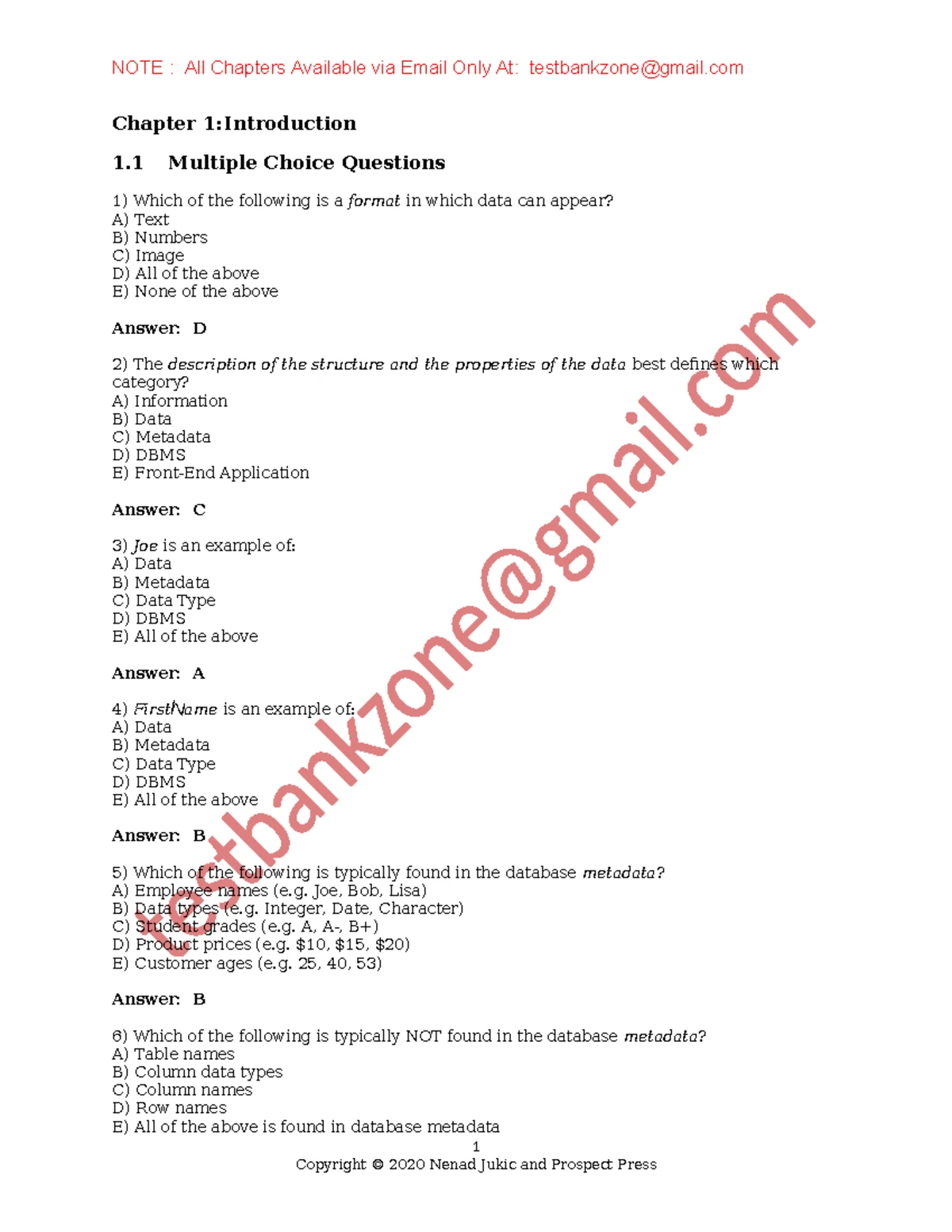 Test Bank Solutions for Automotive Technology 7E: Chapter 1 Overview ...