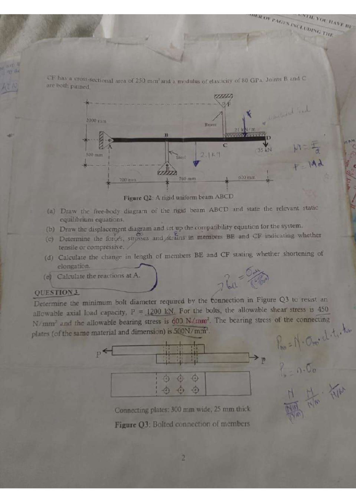 Revision Prep: Essential Study Materials for CCB 241 Mechanics Exam ...