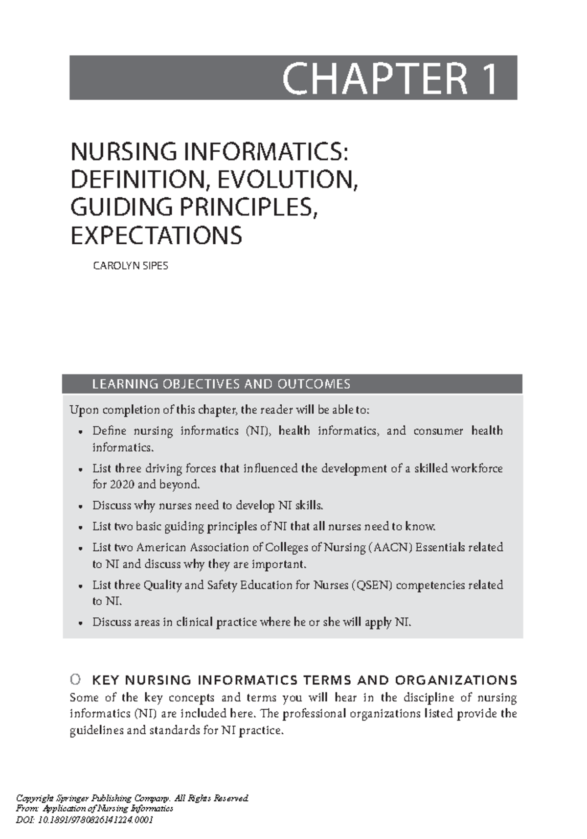 Nursing Informatics: Definition, Principles & Future Insights (2nd Ed ...