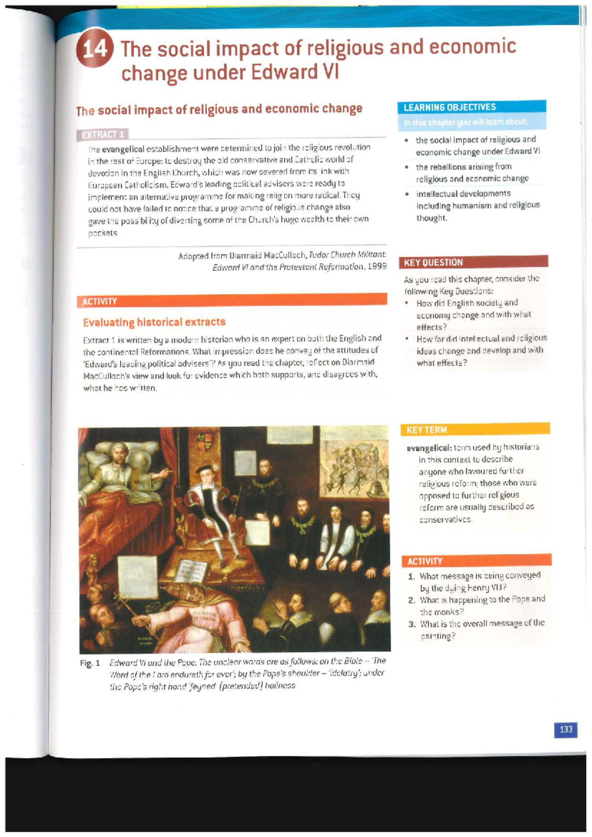 The Social Impact of Religious & Economic Changes under Edward VI (HIST ...