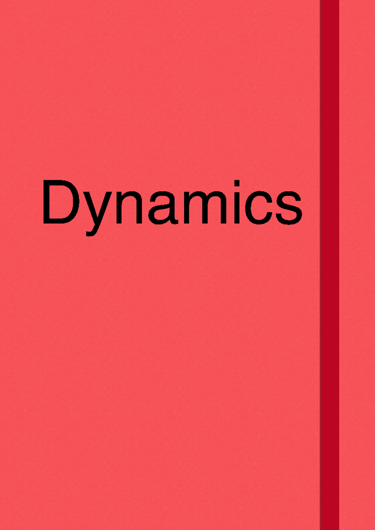 Dynamics of Particles: Tutorial Notes and Practice Questions - Studocu