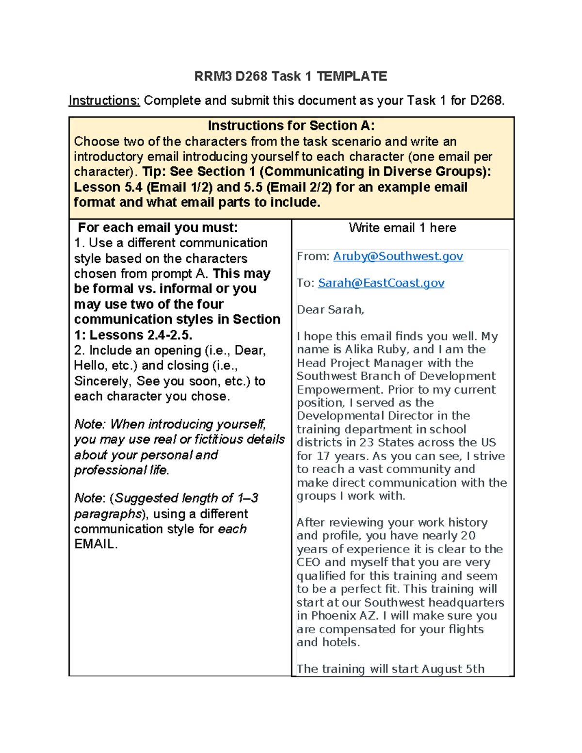 RRM3 D268 Task 1 Template - RRM3 D268 Task 1 TEMPLATE Instructions ...