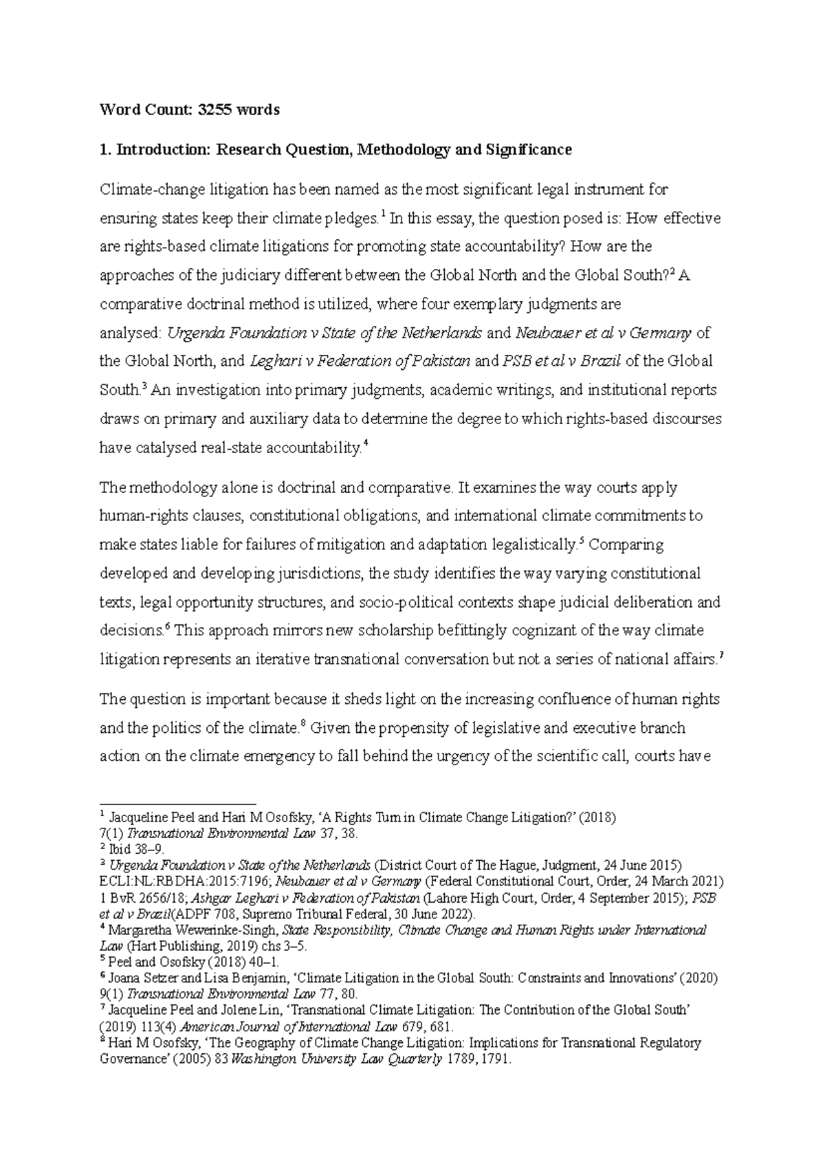 Climate Law Research Essay: Effectiveness of Climate Litigation (HD ...