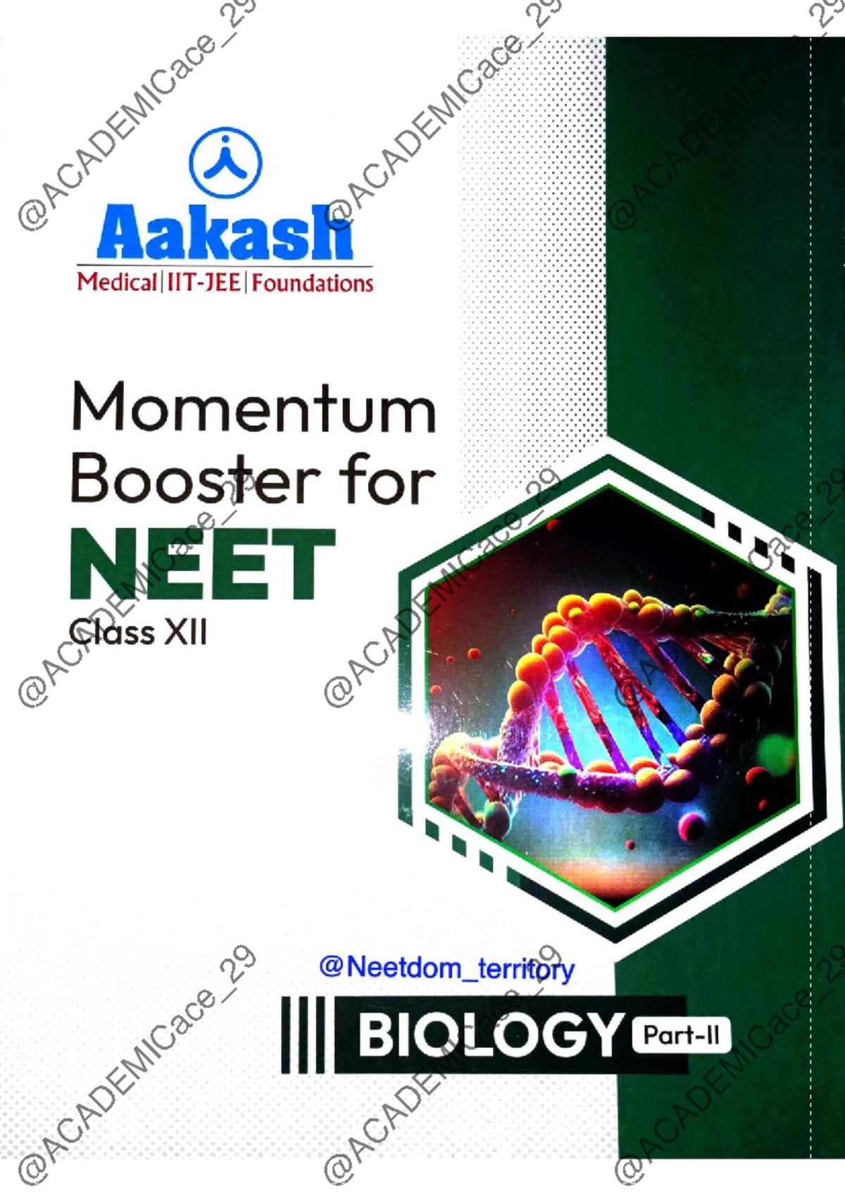 Momentum Booster: Biology Class XII Study Guide - Studocu