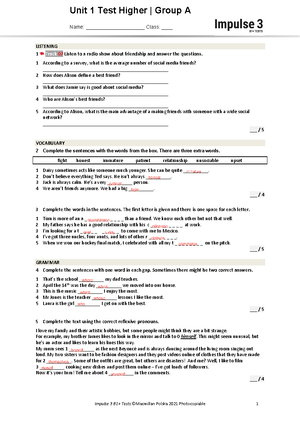 Kids can 2 unit 1 lesson 5 krzyżówka - Język angielski - KidsCan 2 ...