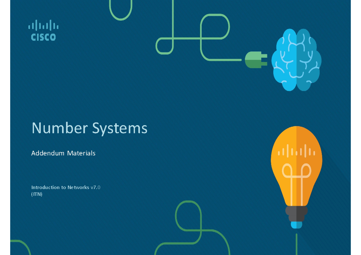 Jarkom-Pertemuan 5 - 2023 ewi - Add Numbering - Number Systems Addendum Materials Introduction ...