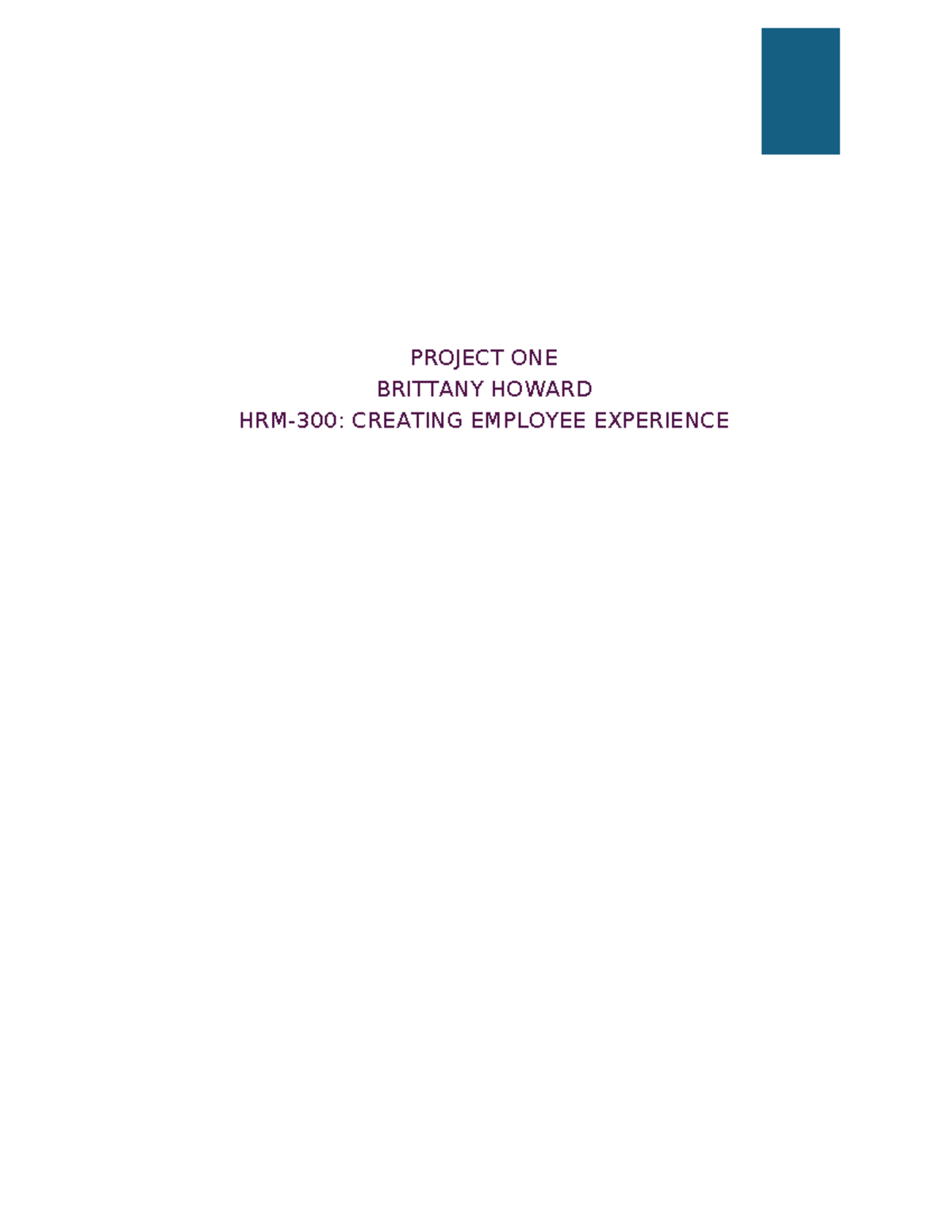 Revamping Onboarding Process to Enhance Employee Experience - Project ...