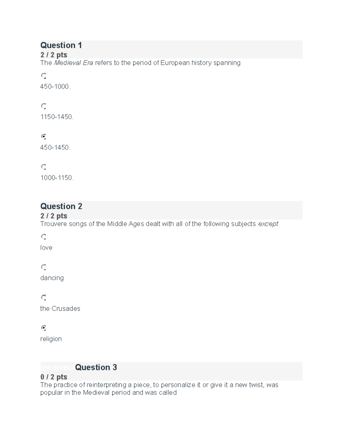 Unit 2 Exam - Medieval Music History Review Questions - Studocu