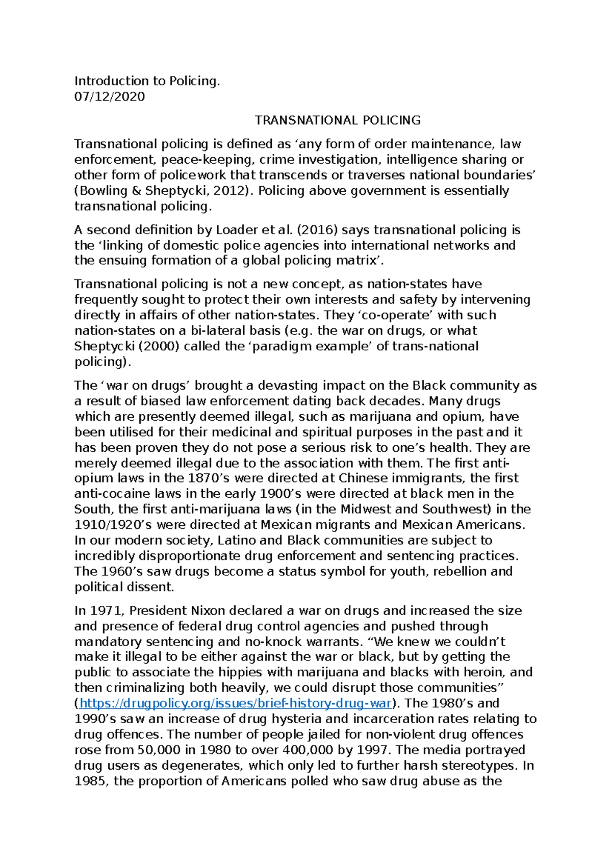 The Structure, Roles, and Functions of the UK Police - Introduction to ...