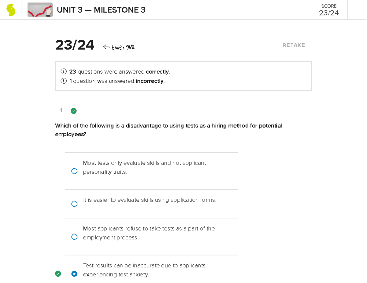 Business Studies 101: Milestone 3 Exam Review Notes - Studocu