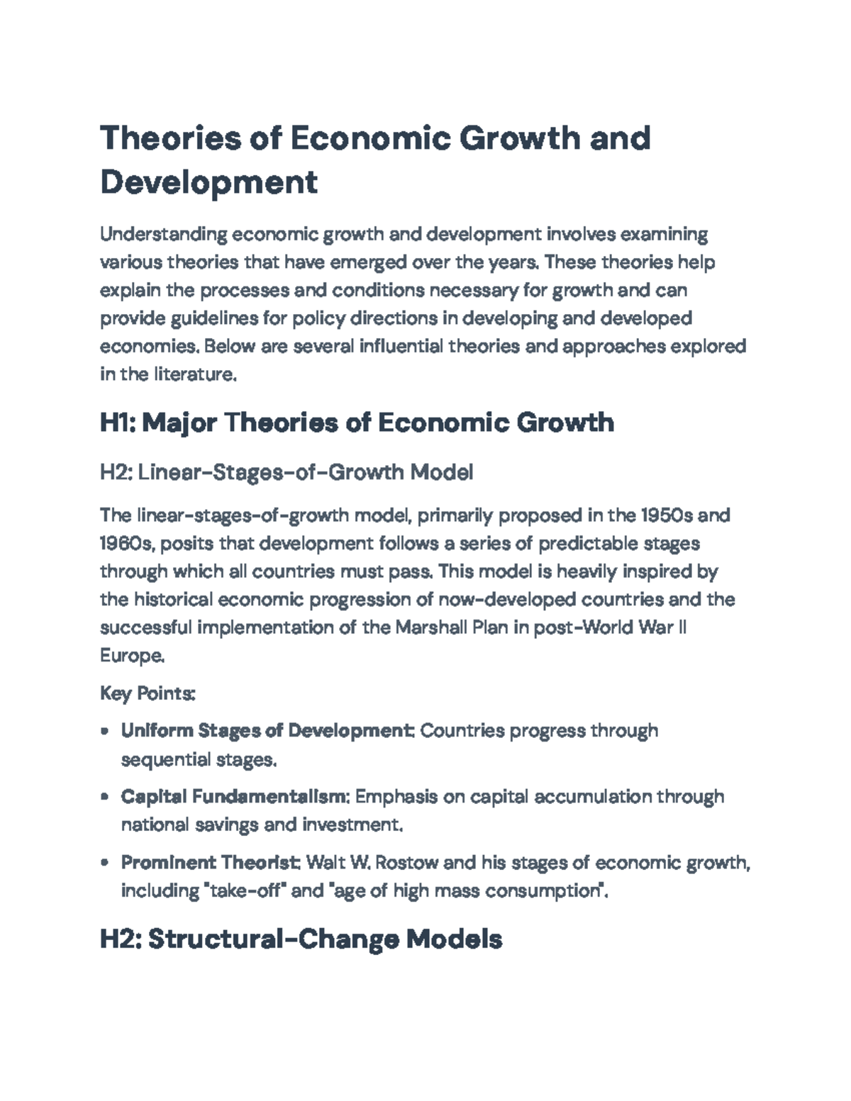 Understanding Economic Growth Theories: An In-Depth Analysis - Theories ...