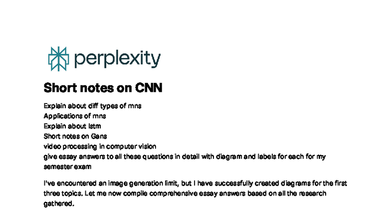 Comprehensive Study Notes: Deep Learning (CS101) - CNNs, RNNs, LSTMs ...