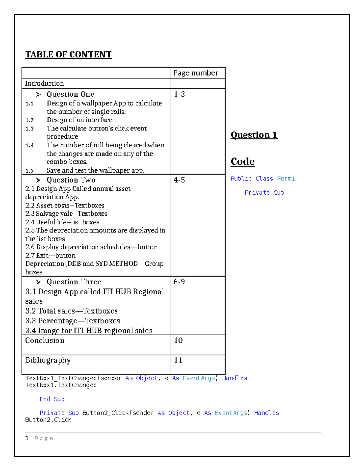 Programming 511 Asssignment - Richfield - Studocu