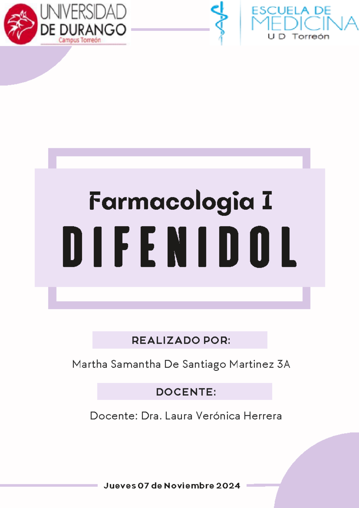 Medicamento Difenidol - REALIZADO POR: Martha Samantha De Santiago ...