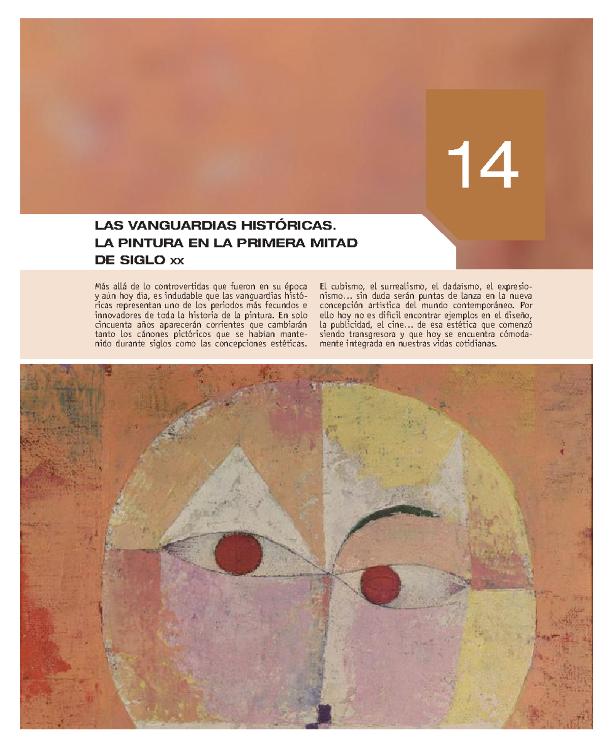 14 LAS VANGUARDIAS HISTÓRICAS: PINTURA DEL SIGLO XX - Studocu