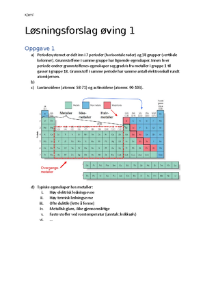 Elektronkonfigurasjon og kjemiske bindinger - Elebtronbonfigurasjon ...