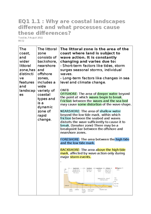 Case Study Lyme Regis - LYME REGIS - coastal management LOCATION: South ...