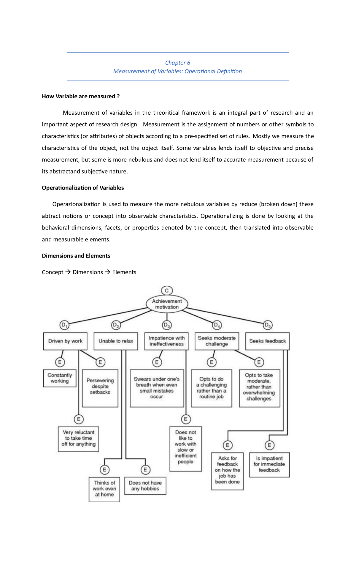 Chapter 6-7 Summary: Measurement & Scaling in Research Methods for ...