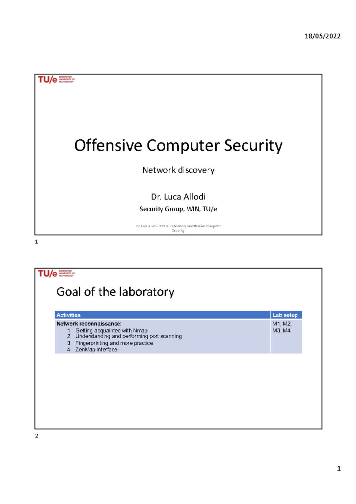 Lab 2 - Network Discovery and Nmap Usage for Security Analysis ...
