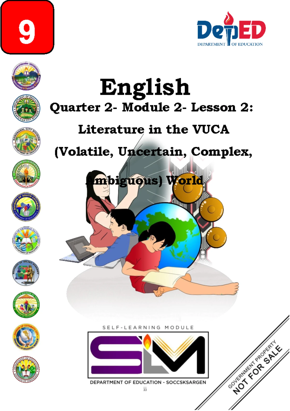 English 9 - Learning PLAN 1ST QT - JUNIOR HIGH SCHOOL DEPARTMENT ...