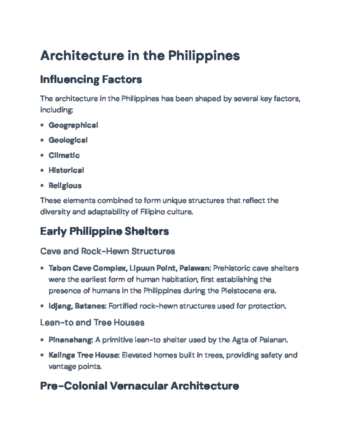Philippine Architecture: Traditional Structures & Historical Influences ...