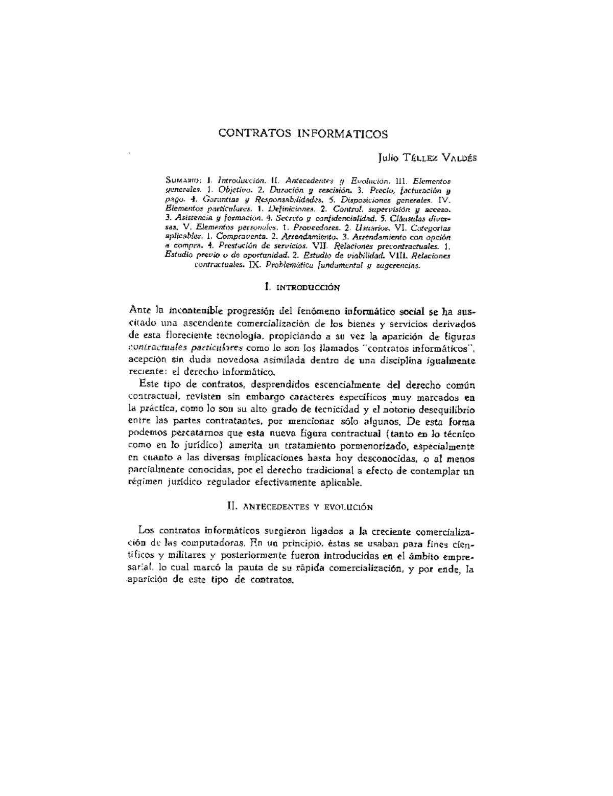 Contratos Informáticos: Análisis y Contexto Legal - BHHJ 11 - Studocu