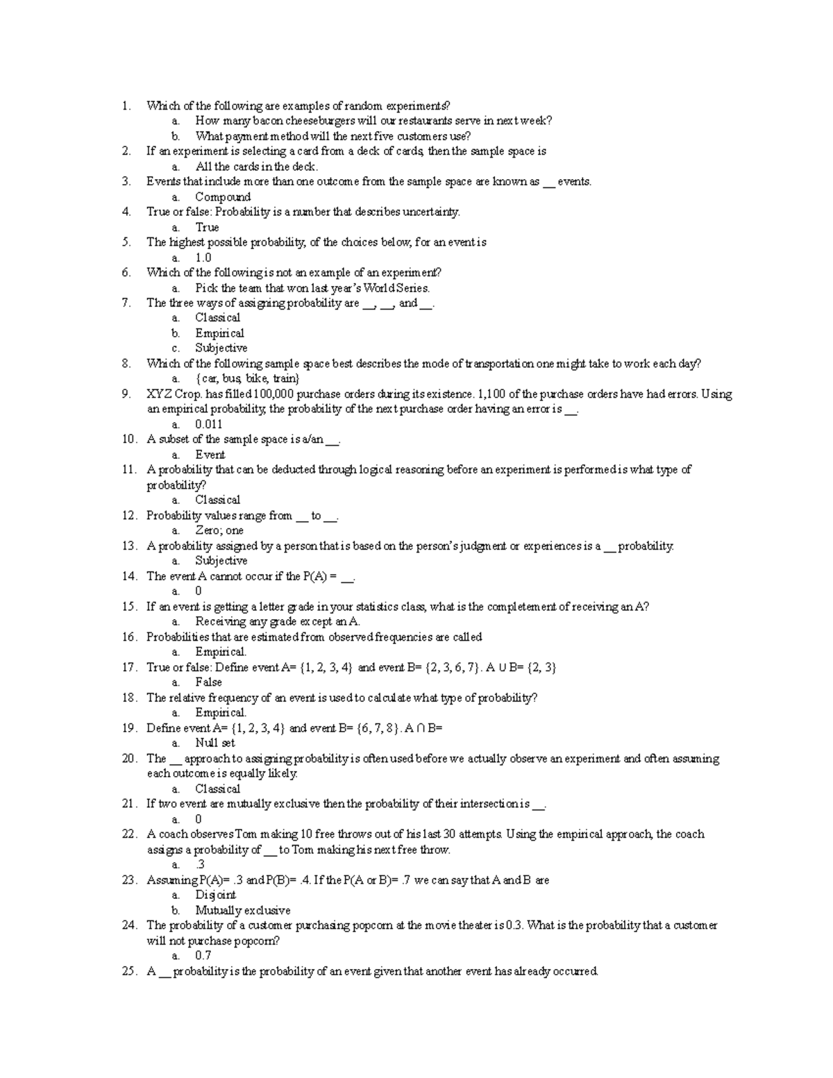 4-1 Smart Book Assignment: Probability Concepts in Chapter 5 - Studocu