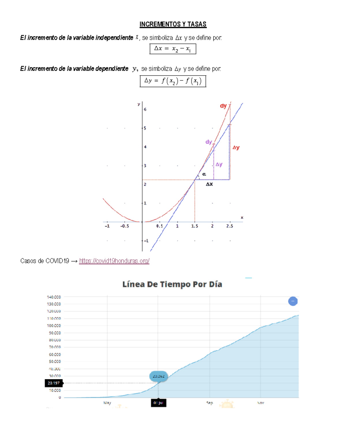 Clase 01 - Incrementos Y Tasas - ####### INCREMENTOS Y TASAS El ...