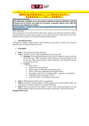 Task 1 - WEEK 1 Week 1 – Speaking Task: Assignment – How much do you remember? Hello everybody ...