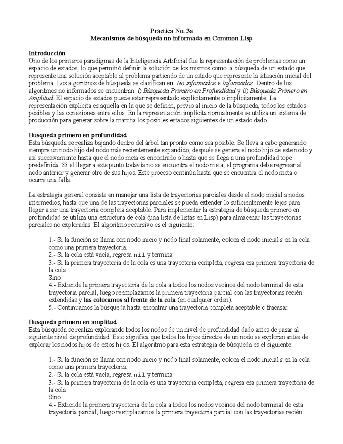 Pract 3a Busquedas Ciegas 06 1 - Práctica No. 3a Mecanismos de búsqueda ...