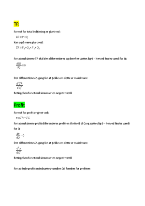 Formelsamling Matematik A htx 2019 - Warning: TT: undefined function: 32 Warning: TT: undefined ...