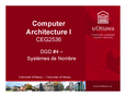 CEG2136 - uOttawa - Computer Architecture I - Studocu